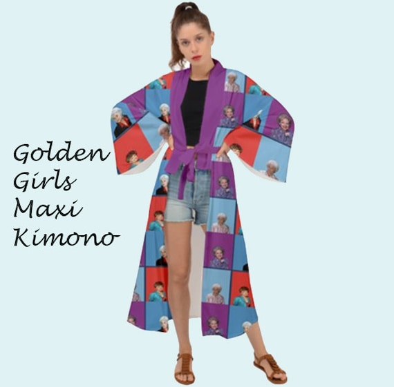 Golden Girls Robe 80s robe kimono films golden Girls 80s | Etsy