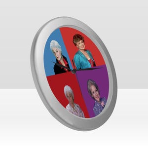 Golden Girls Wall Clock 80's, Retro, Wrist Watch, Sports, Sports Watch ...