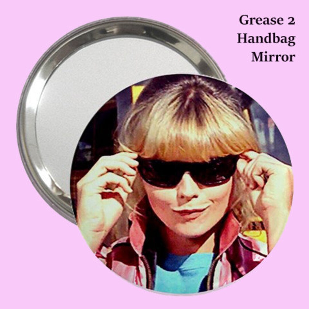 Grease 2 Hand Mirror, Mirror, Fun, Cosmetic,golden Girls, Make Up, 80s ...