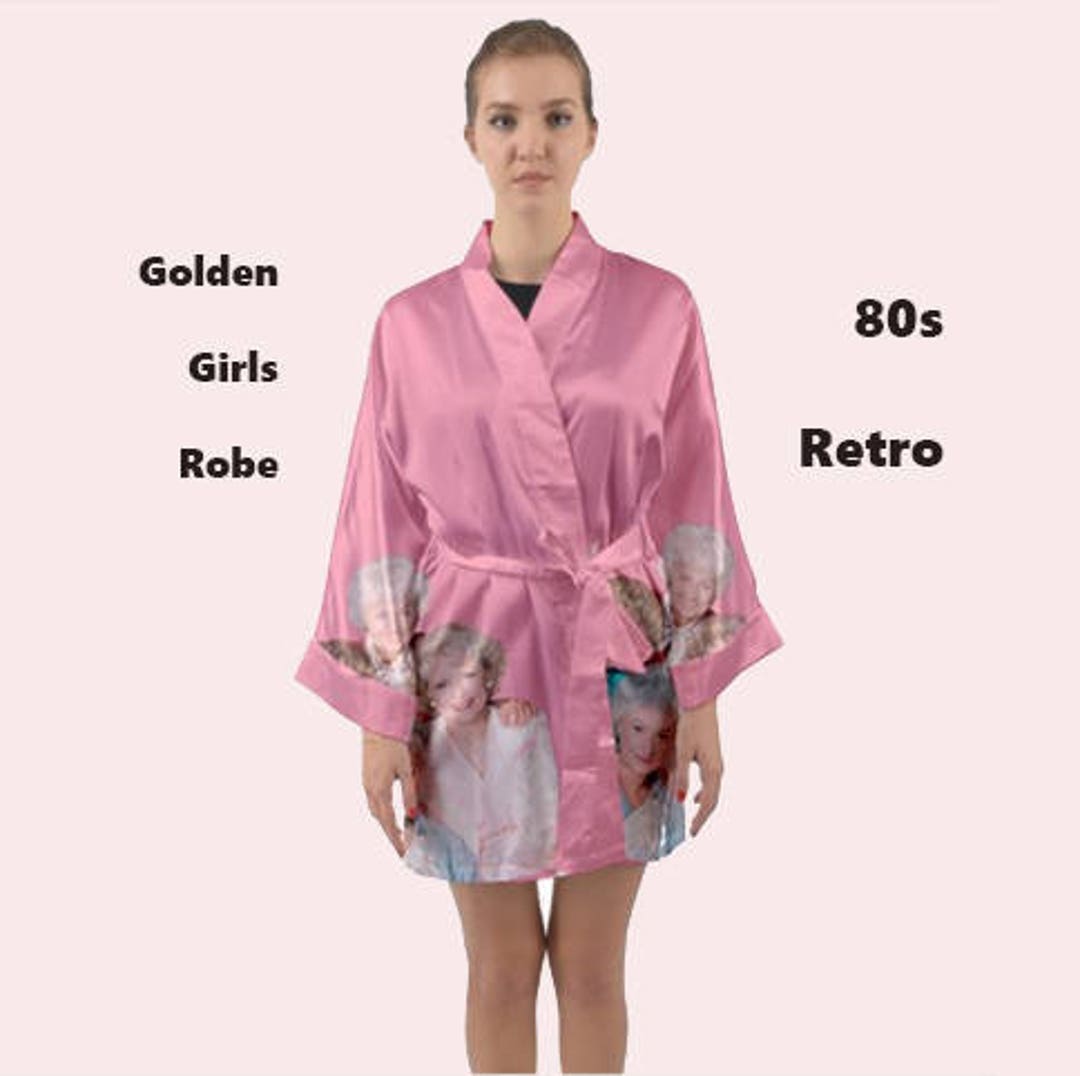 Golden Girls Robe 80s Robe Kimono Films Golden Girls 80s - Etsy