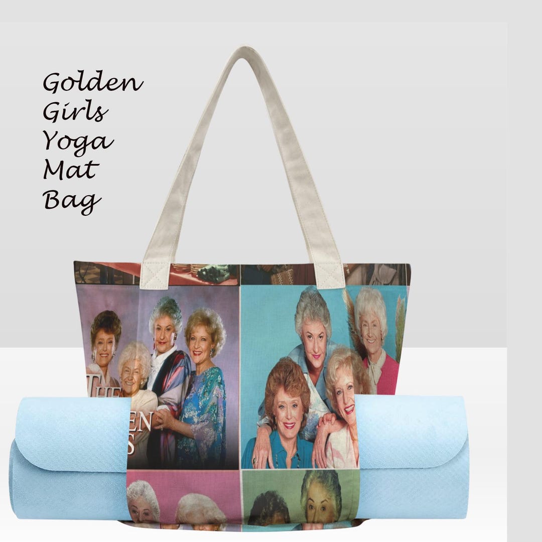 Golden Girls Yoga Mat Bag, Tv , School, 80s, Cult, 80stv , University ...