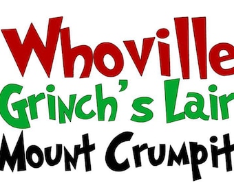 Whoville Mount Crumpit - Etsy