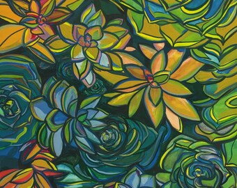 Flower Study Art Print - Etsy