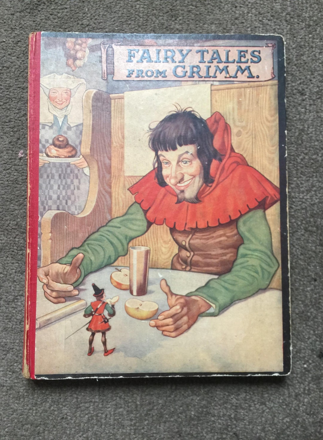 Fairy Tales From Grimm | Illustrated Book C1947 | Ethel Betts | Hardback | Cinderella Snow White ...