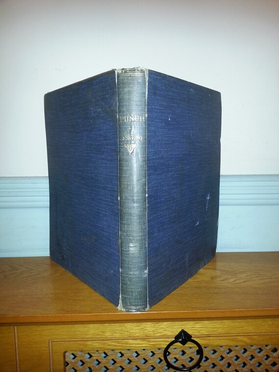 Punch Or The London Charivari Vol 92 Dated 1887 Hardback Book | Etsy
