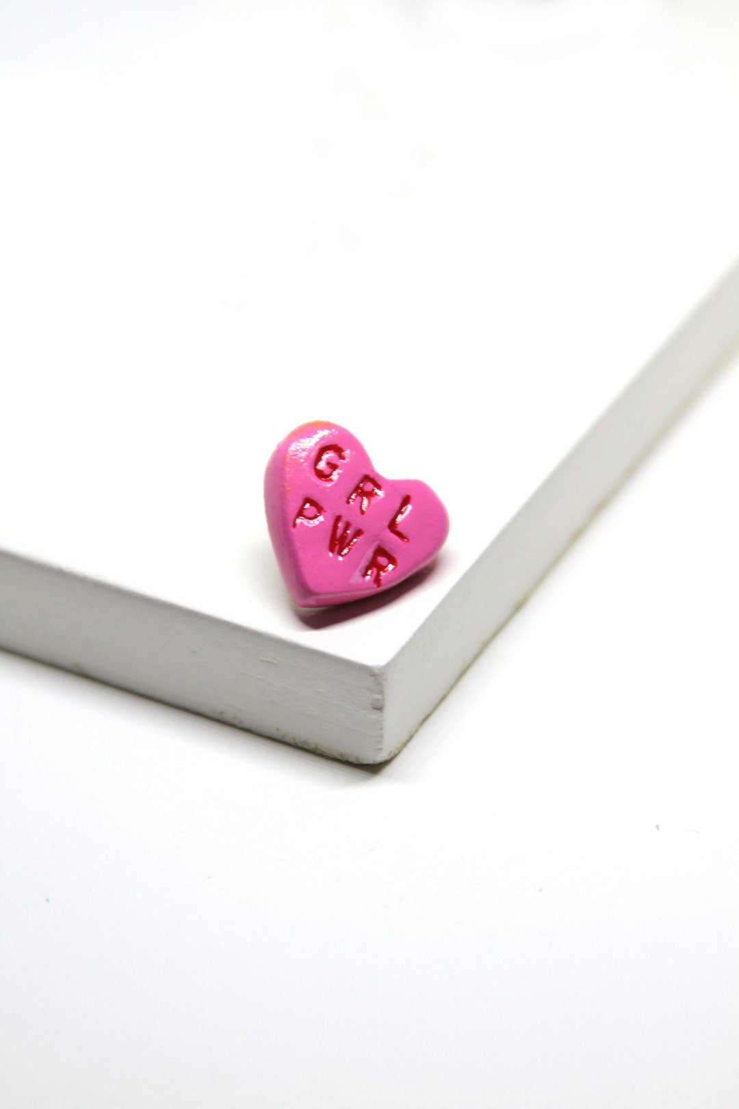 Enamel Pin Feminist Girl Power GRL PWR - Etsy