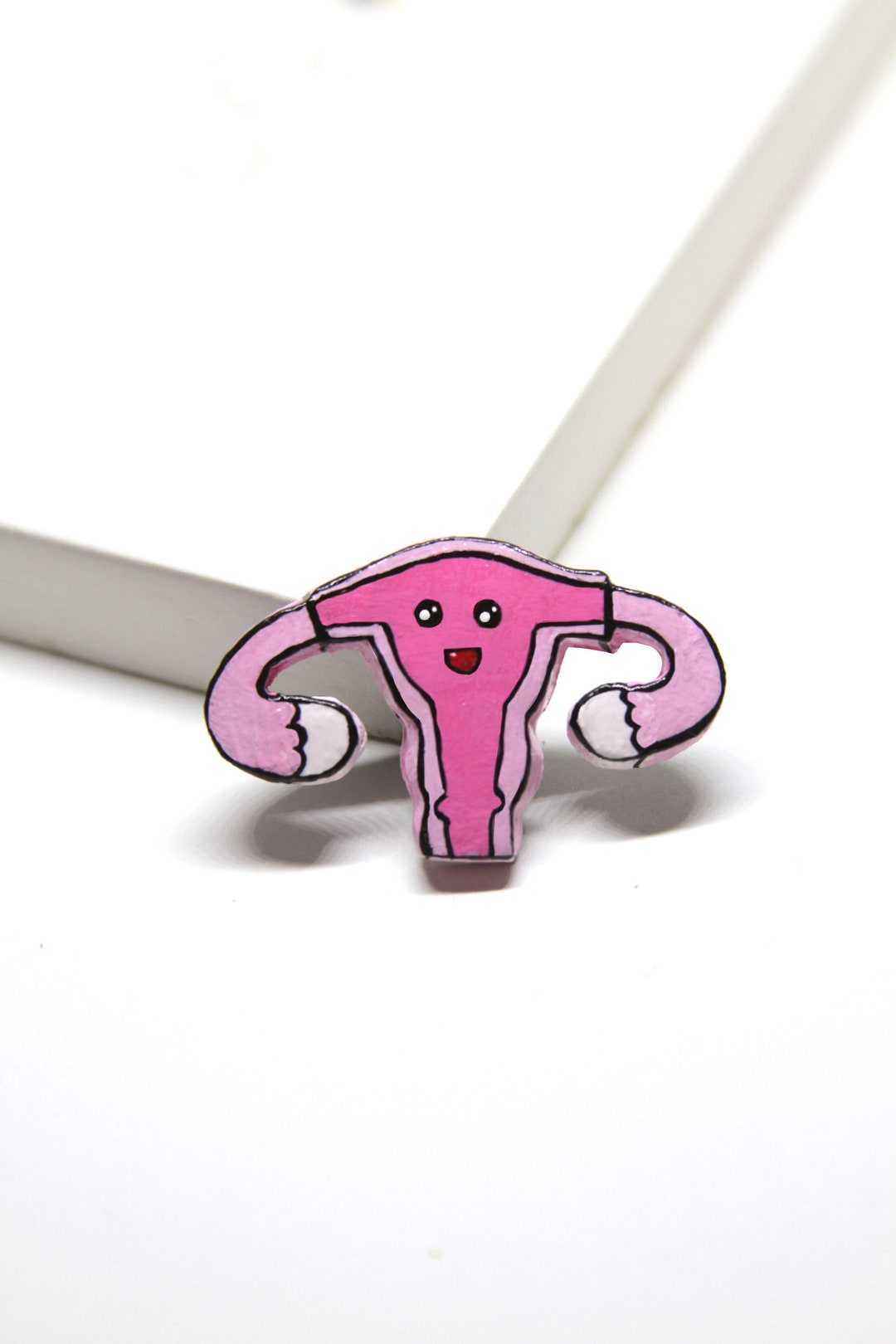 Uterus Pin | Feminist Enamel Pin, Perfect Gift for OBGYN or Lesbian - Etsy