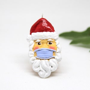 Quarantine Ornament | Santa Christmas Ornament, Commemorate the 2020 ...