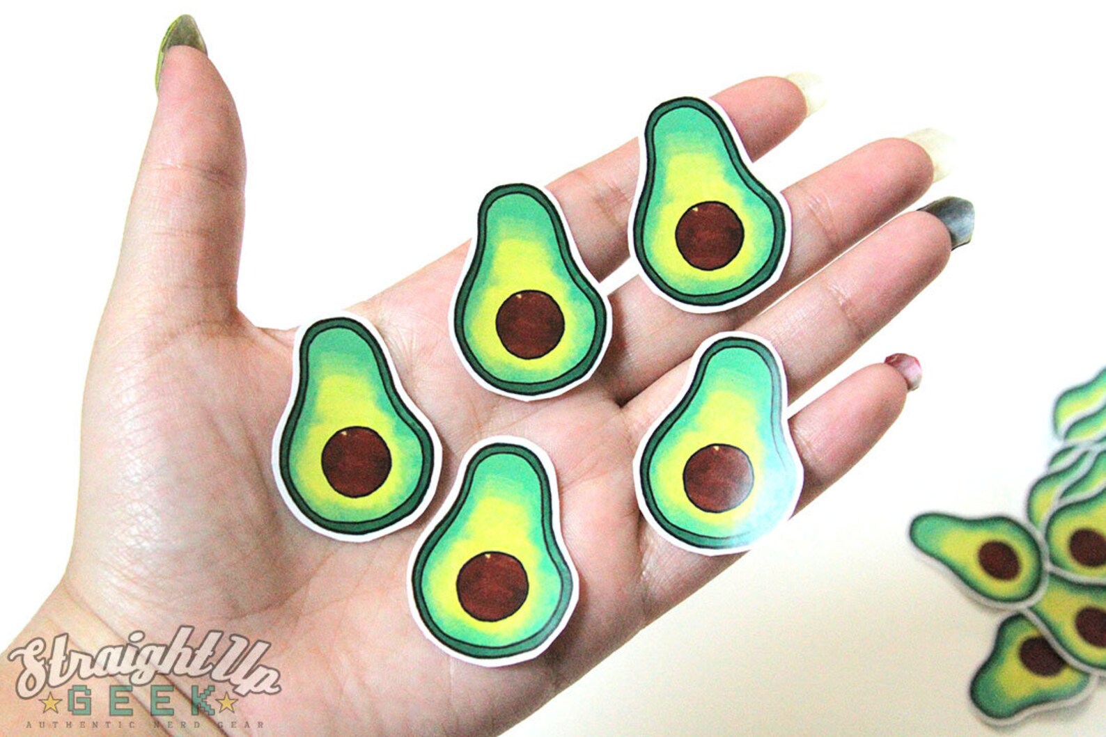 Avocado Sticker Avocado Svg, Sticker Pack - Etsy