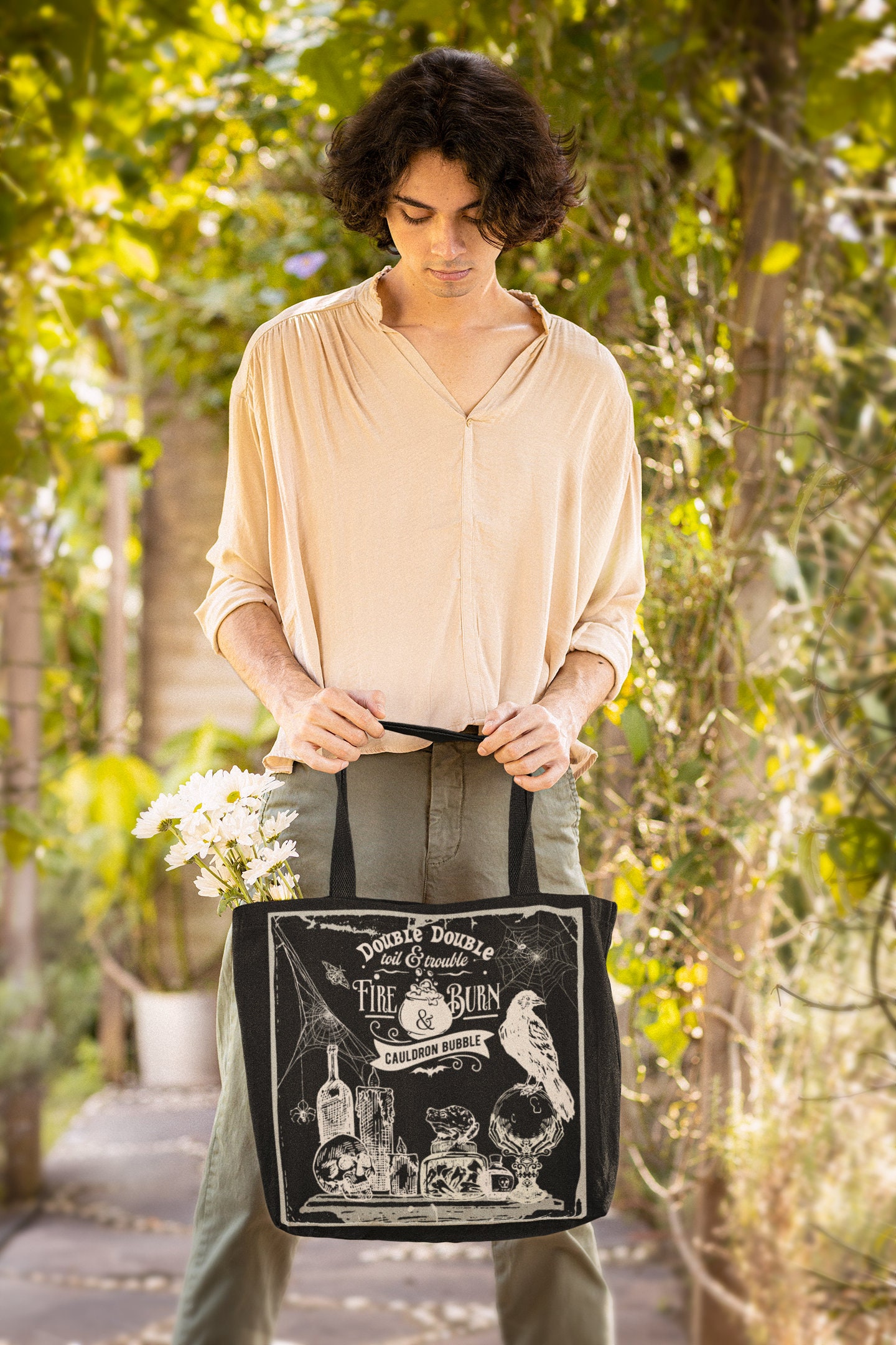 Macbeth Tote Bookish Tote Shakespeare Bag Witchy Things Spooky - Etsy