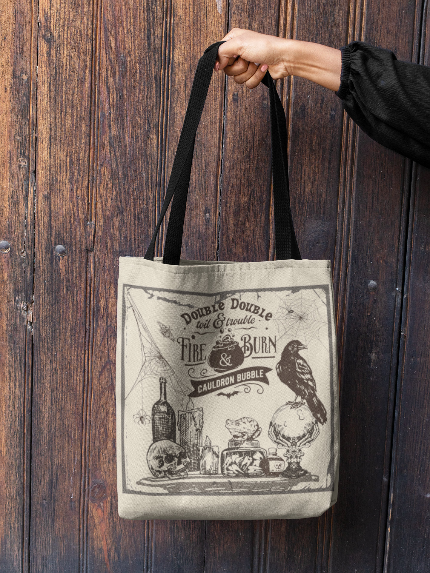 Macbeth Tote Bookish Tote Shakespeare Bag Witchy Things Spooky - Etsy