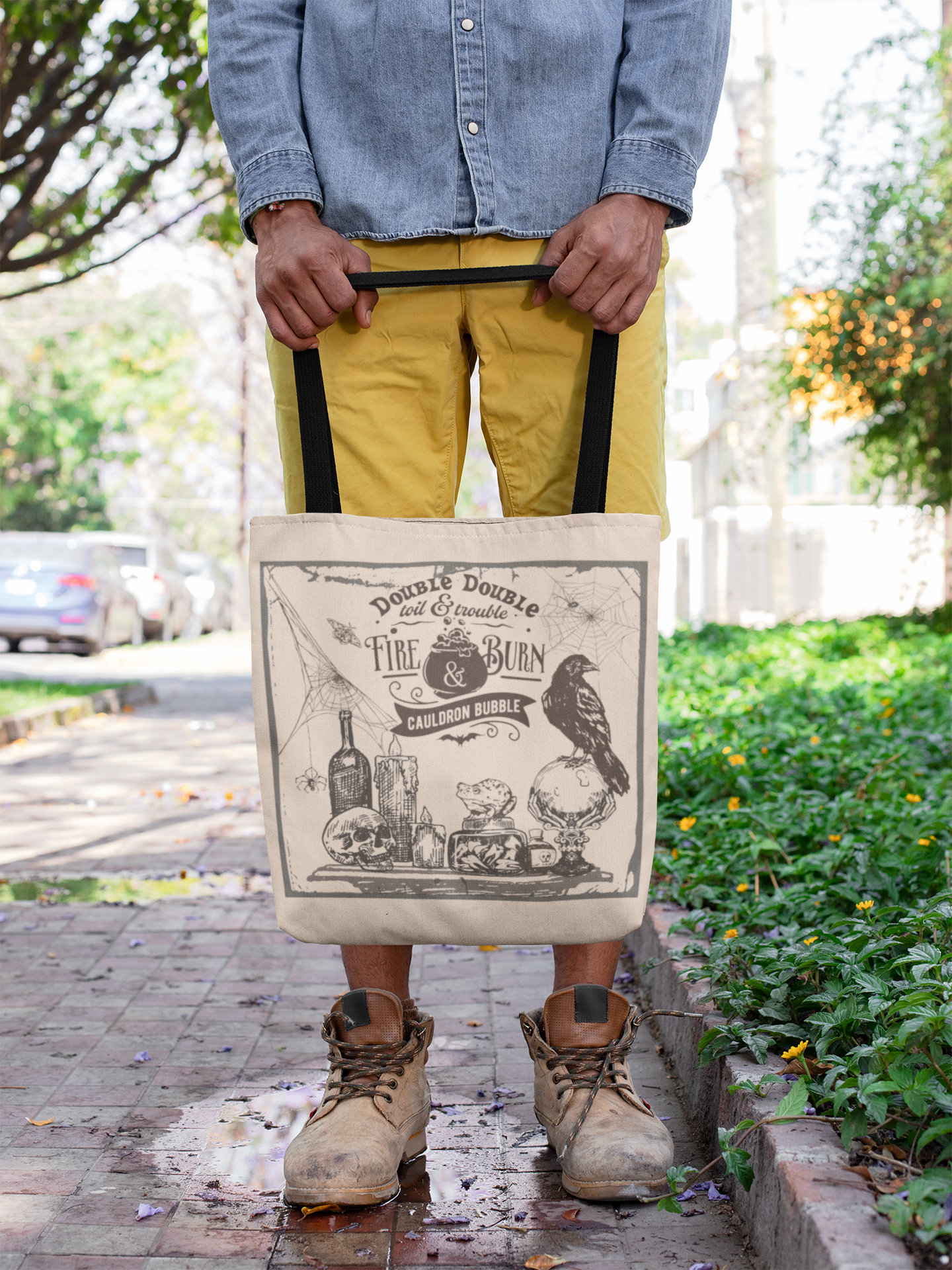 Macbeth Tote Bookish Tote Shakespeare Bag Witchy Things Spooky - Etsy