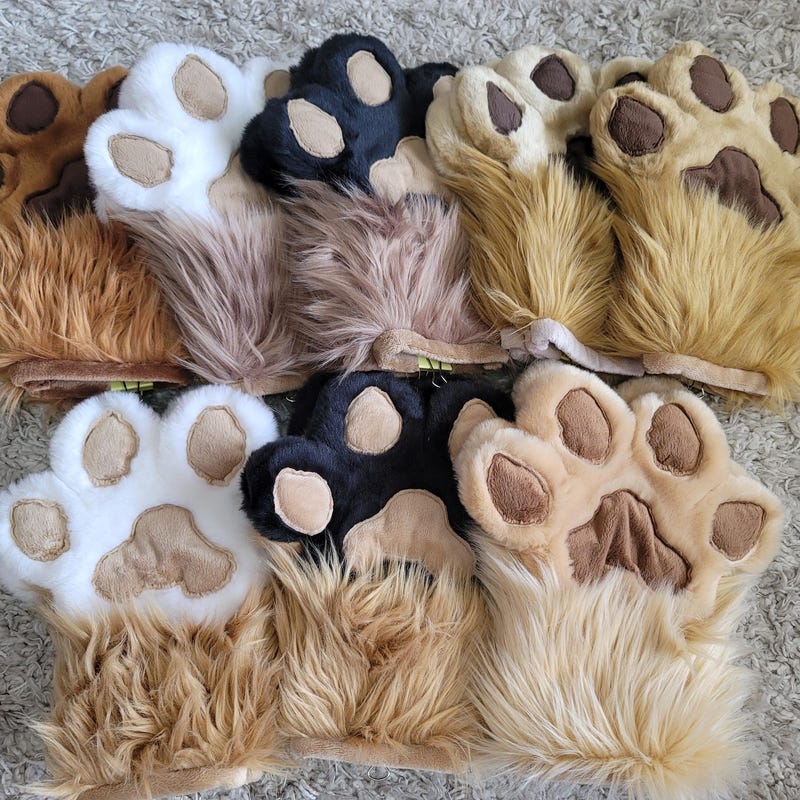 Paw Gloves - Etsy