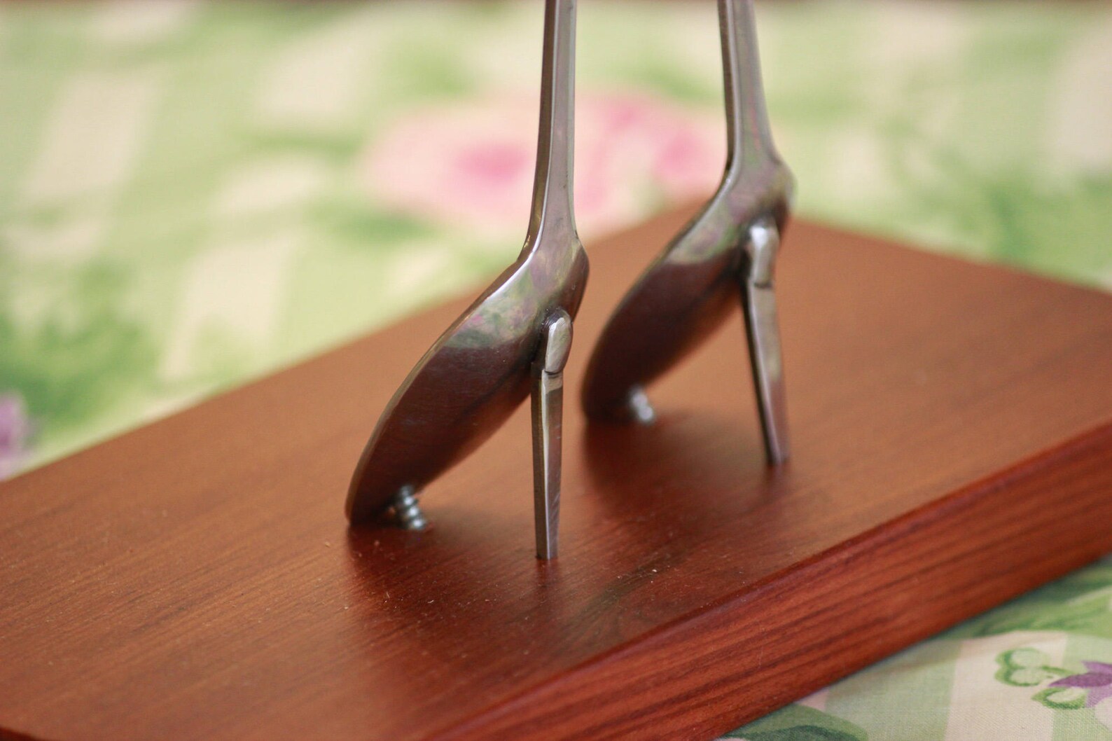 FLATWARE FOLK lady in a Floral Dress Business Card - Etsy