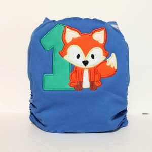 Fox Cloth Diaper First Birthday Cloth Diaper Nappy Pocket - Etsy