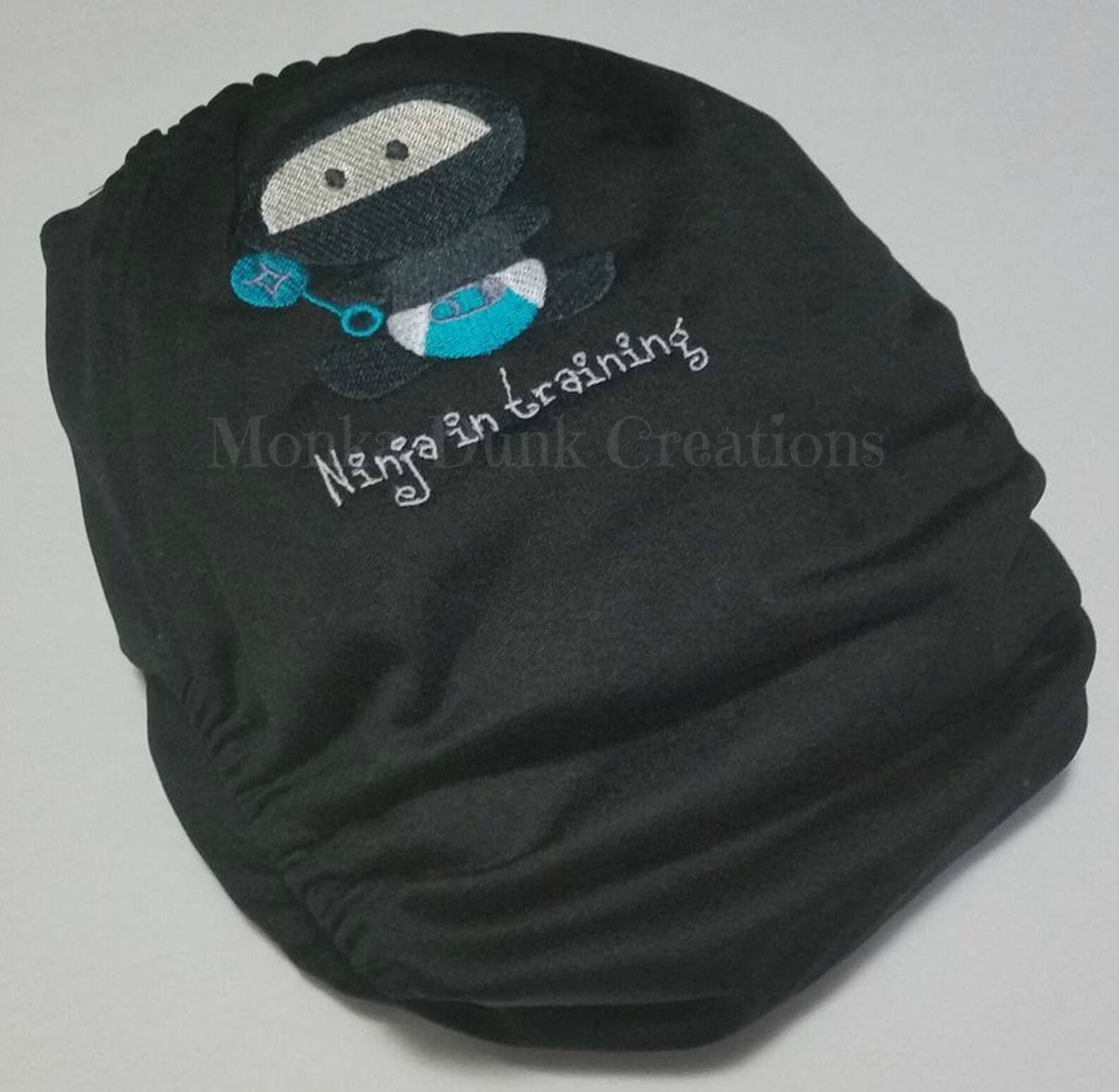 Ninja Baby Cloth Diaper Ninja in Training Embroidered - Etsy