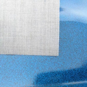 Royal Blue Glitter Vinyl - Embroidery Glitter Vinyl - Canvas Backed ...