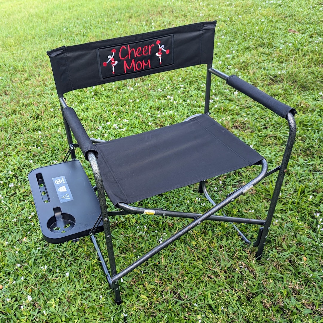Custom Directors Chair - Personalized Folding Chair - Camp Chair With ...