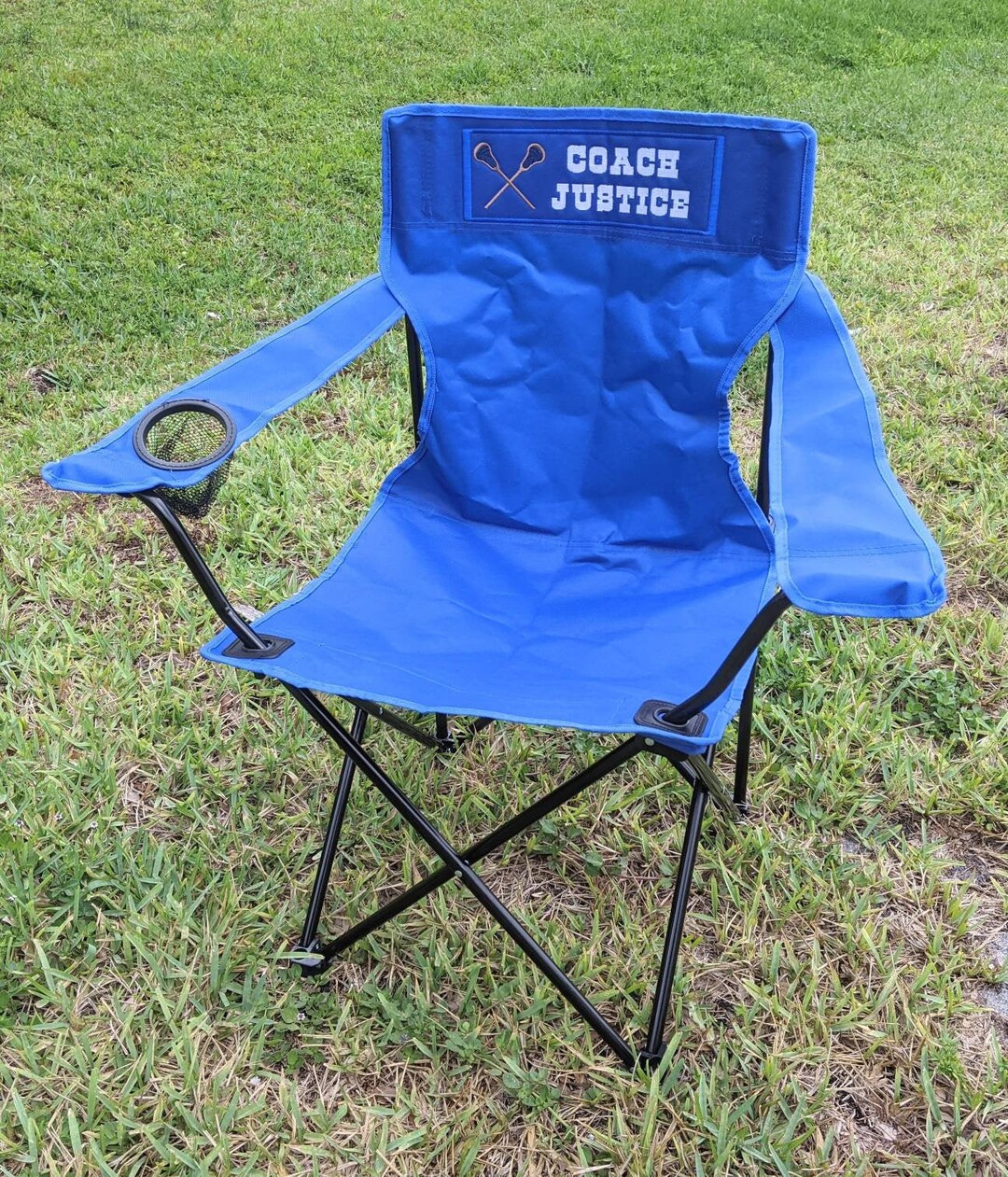 Personalized Coach Gift - Lacrosse Baseball Adult Folding Chair ...