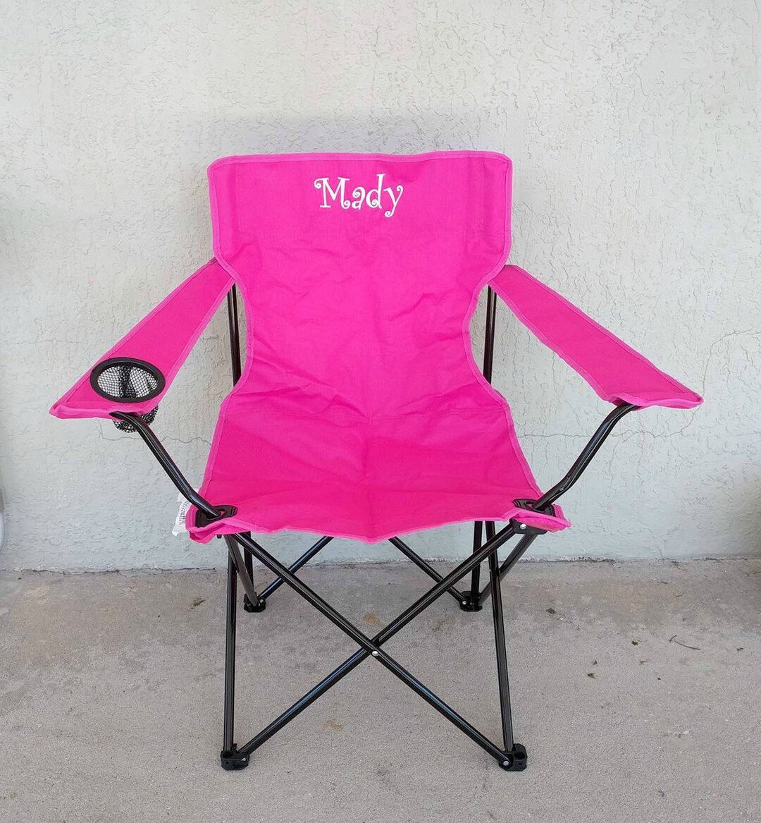 Custom Outdoor Camp Furniture - Monogrammed Adult Folding Chair ...
