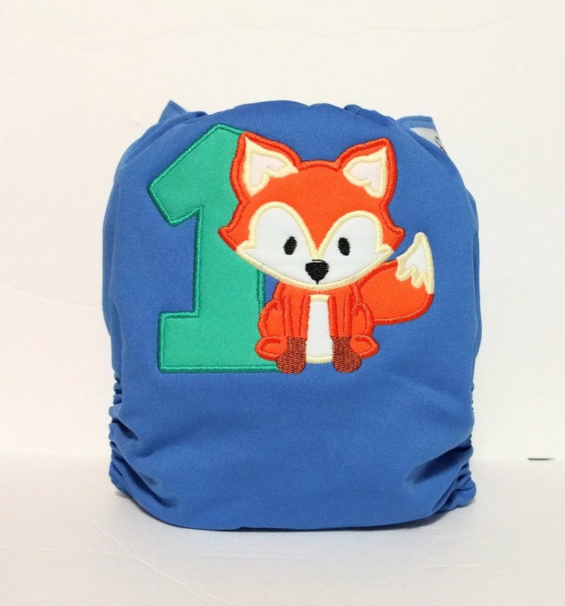 Fox Cloth Diaper First Birthday Cloth Diaper Nappy Pocket | Etsy