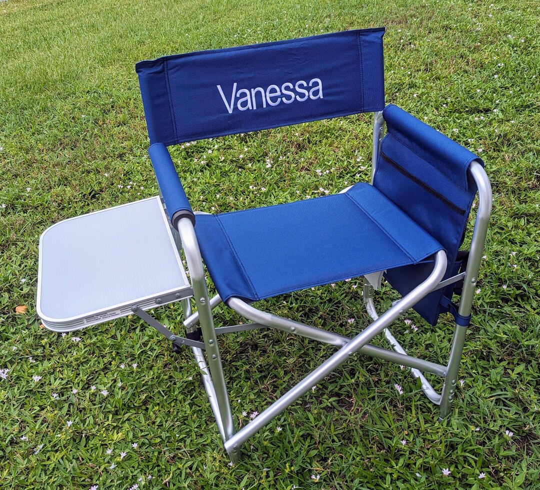Custom Directors Chair - Personalized Folding Chair - Camp Chair With ...