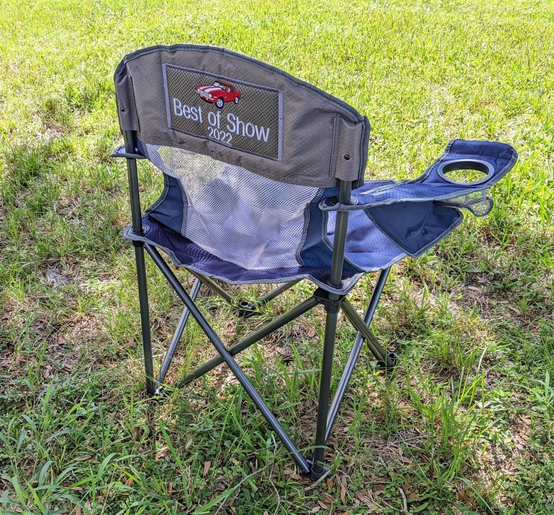 Car Show Chair - Custom Oversize Outdoor Camp Furniture, Adult Folding ...