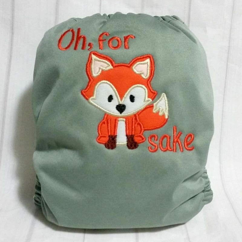 Fox Diaper - Etsy