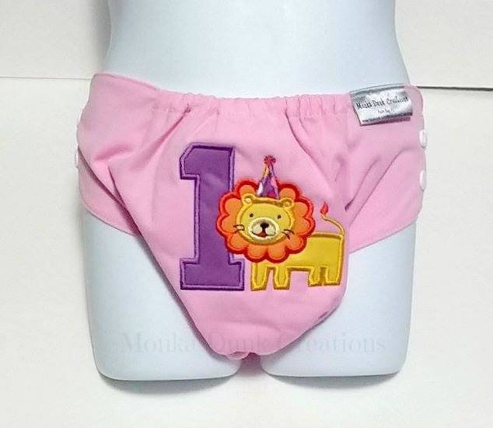 Lion Cloth Diaper Circus Cloth Diaper First Birthday - Etsy