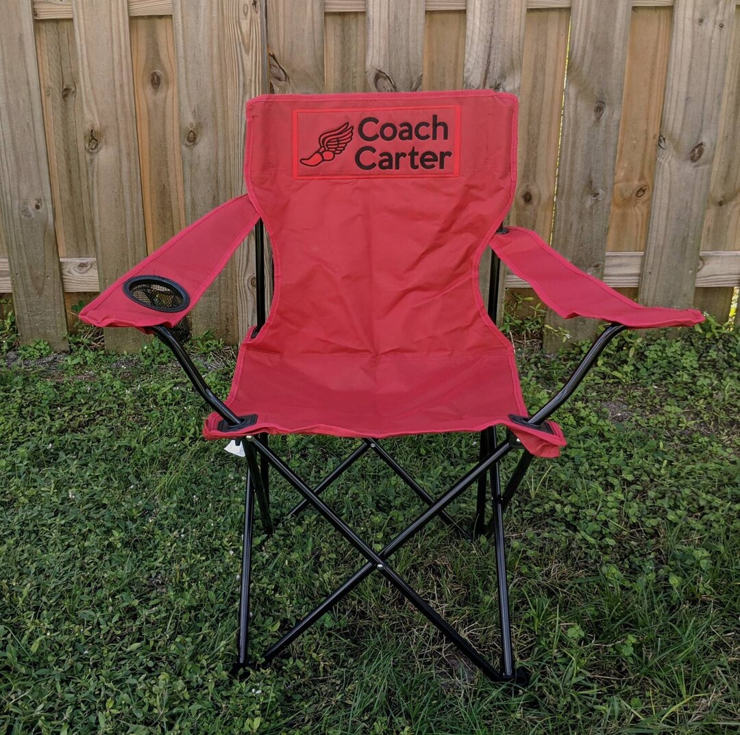 Personalized Coach Gift Cross Country Softball Folding Chair - Etsy
