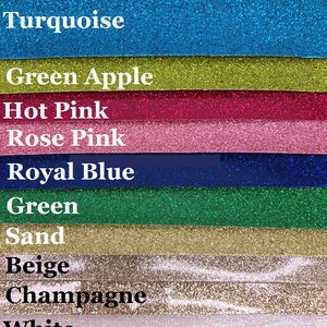 Royal Blue Glitter Vinyl - Embroidery Glitter Vinyl - Canvas Backed ...