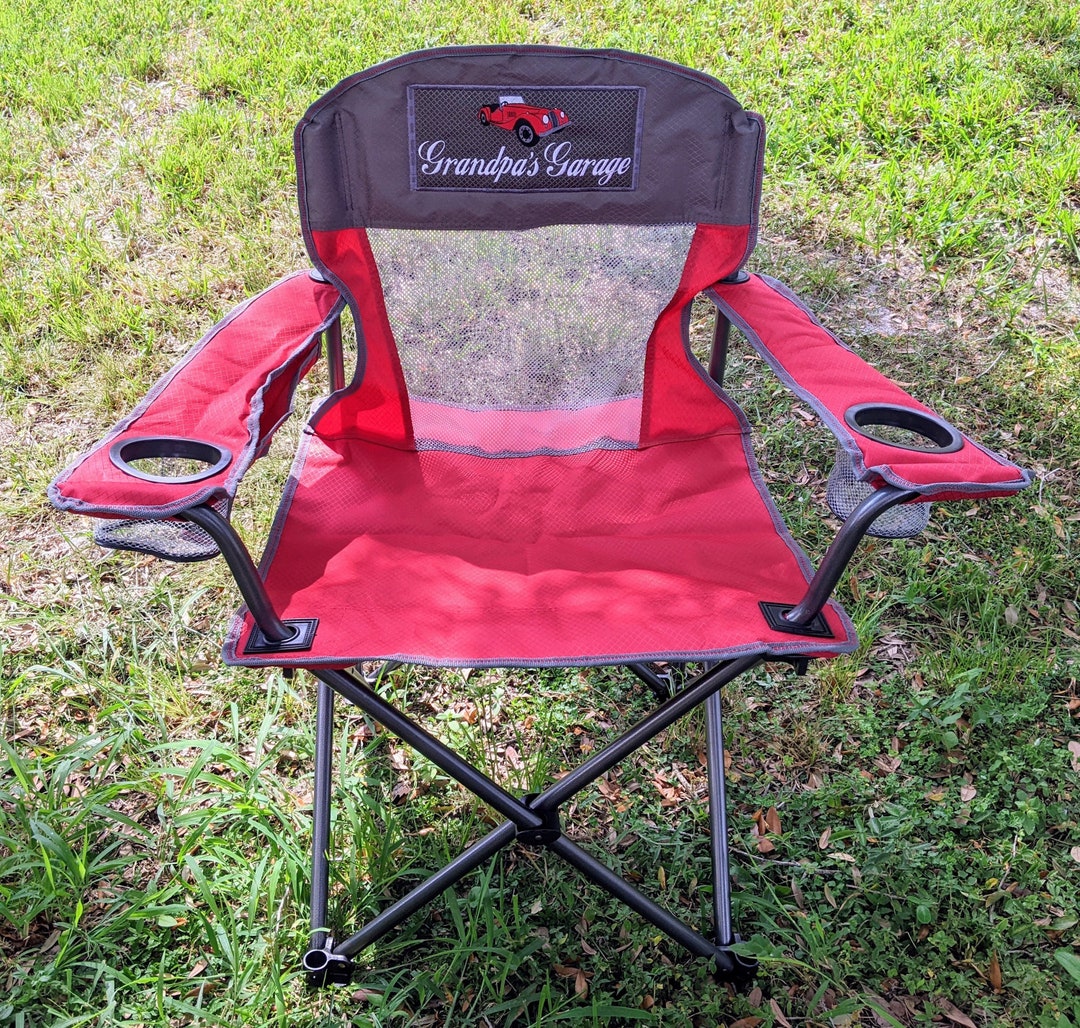 Car Show Chair - Custom Oversize Outdoor Camp Furniture, Adult Folding ...