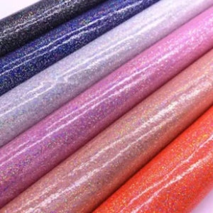 Blue Sparkle Holographic Vinyl 12x52 ROLL Embroidery - Etsy