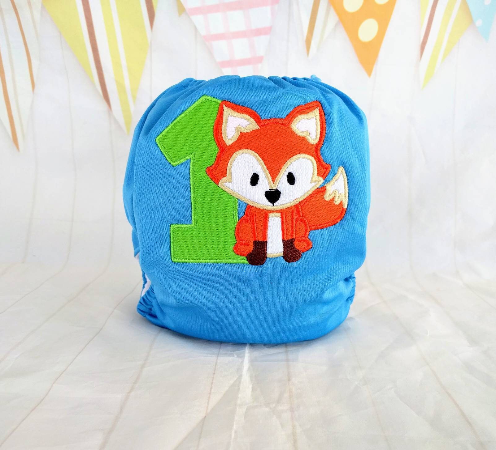 Fox Cloth Diaper First Birthday Cloth Diaper Nappy Pocket | Etsy