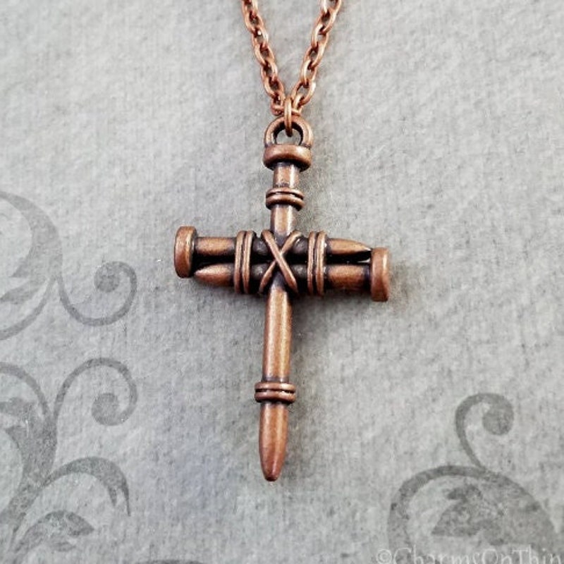 Copper Cross - Etsy
