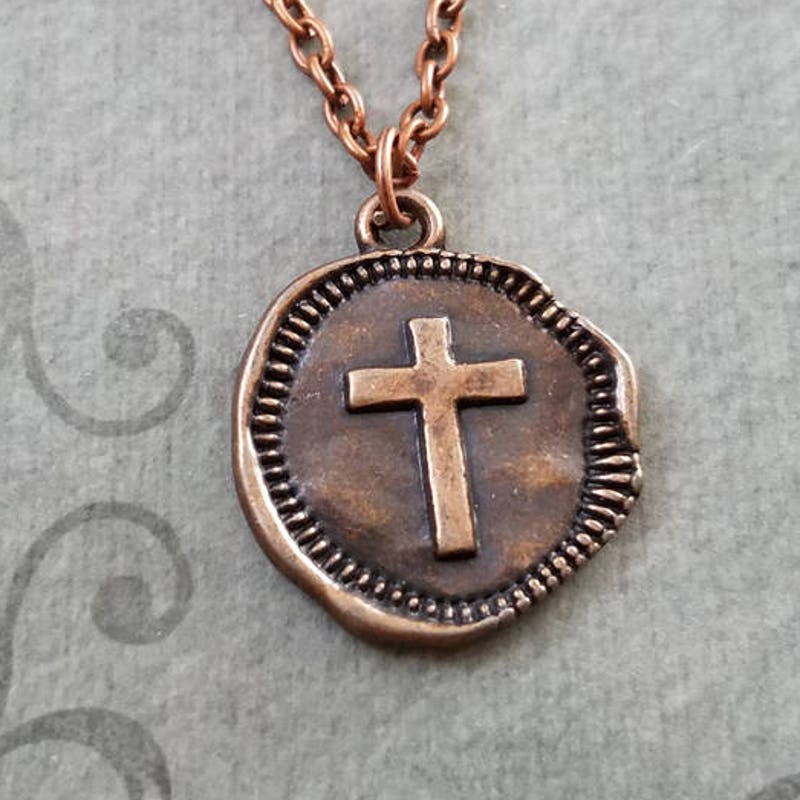 Copper Cross - Etsy
