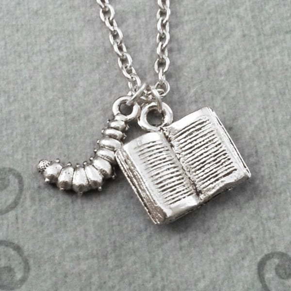 Reading Necklace - Etsy