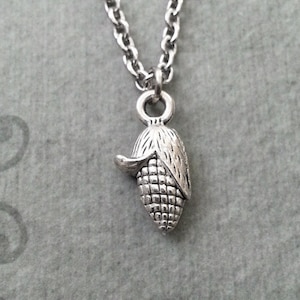 Corn Necklace VERY SMALL Corn Jewelry Farming Necklace Farmer Necklace ...