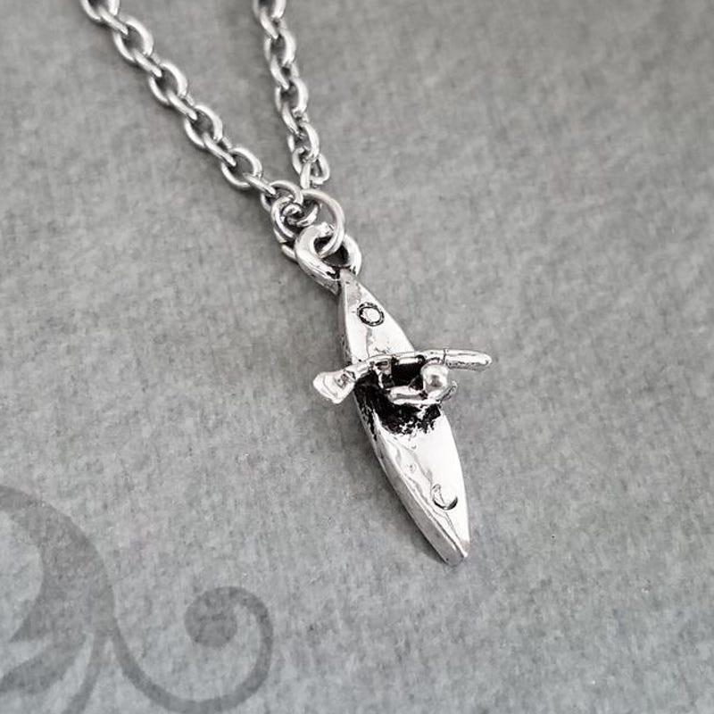 Kayak Necklace - Etsy