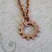 Gear Necklace VERY SMALL Gear Charm Necklace Gear Jewelry Cogs and ...