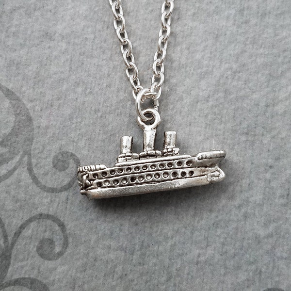 Cruise Ship Necklace - Etsy