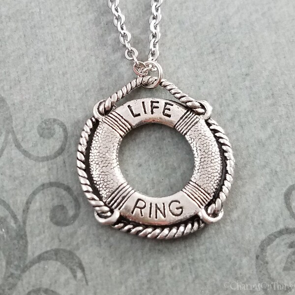 Life Preserver Charm - Etsy