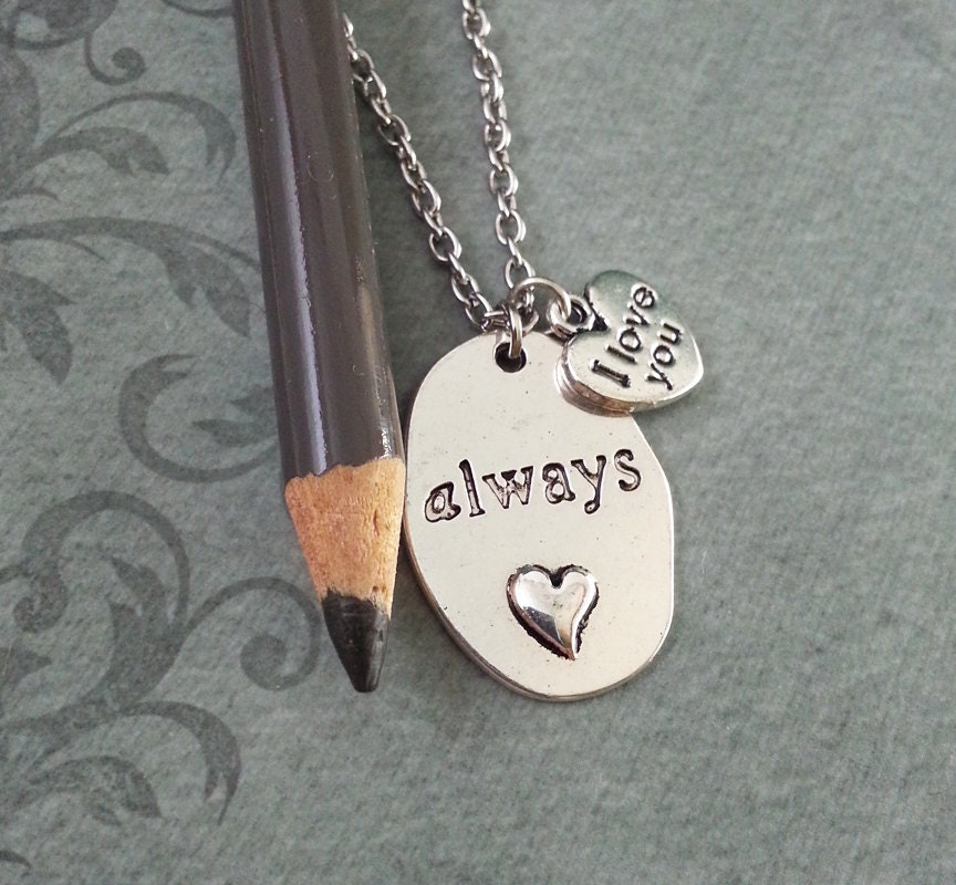 Always Necklace Always Pendant Necklace Anniversary Gift I - Etsy
