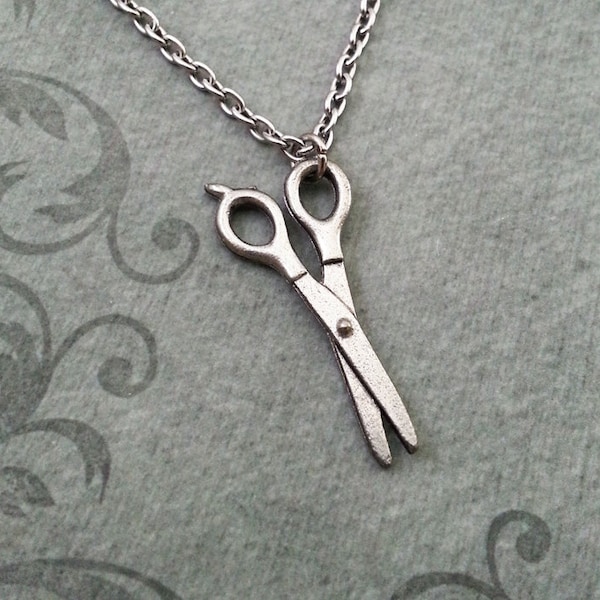 Scissors Pendant - Etsy