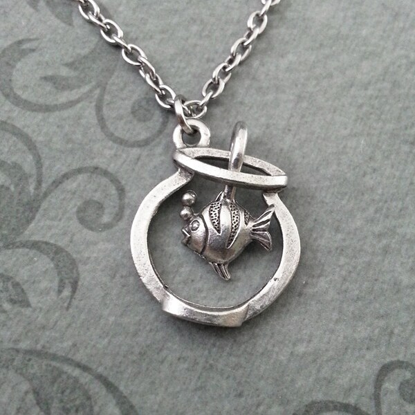 Fishbowl Necklace - Etsy