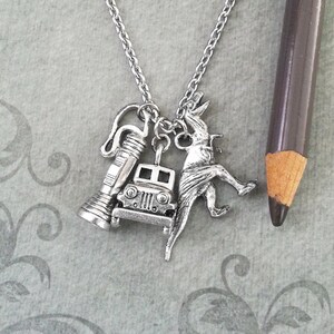 Dinosaur Necklace SMALL Dinosaur Jewelry T-rex Necklace Flashlight ...