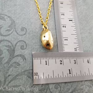 Potato Necklace SMALL Russet Potato Charm Necklace Potato Pendant ...