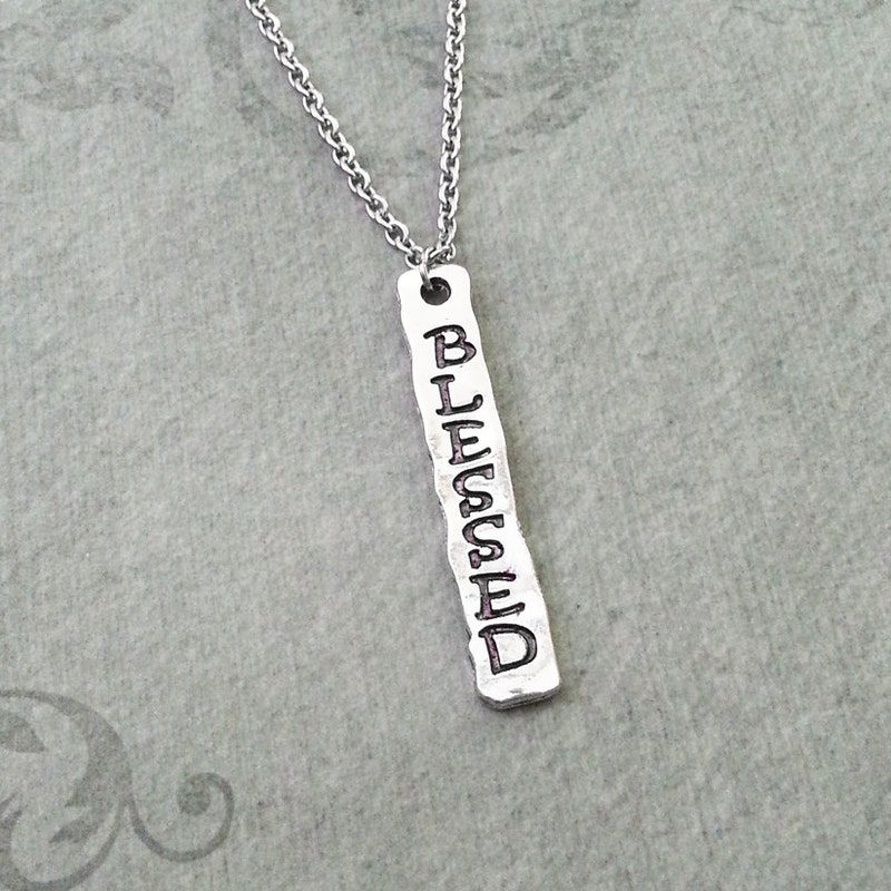 Blessed Necklace - Etsy