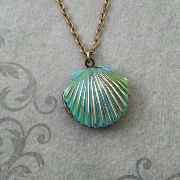 Clam Necklace - Etsy