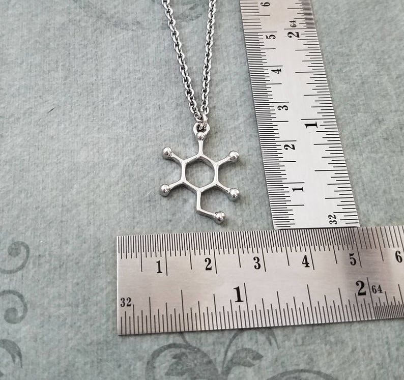 Glucose Molecule Necklace SMALL Glucose Necklace Sugar - Etsy